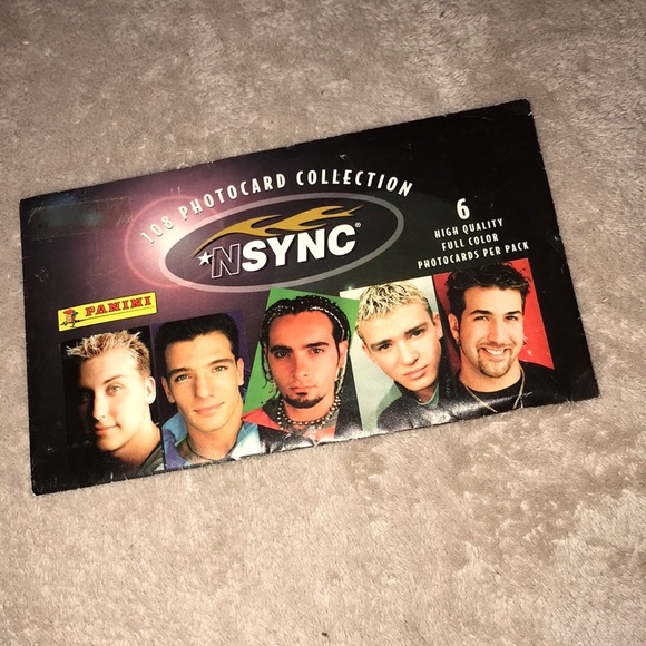 Panini | Toys | 999 Nsync Full Color Photo Cards Set Of 6 | Poshmark